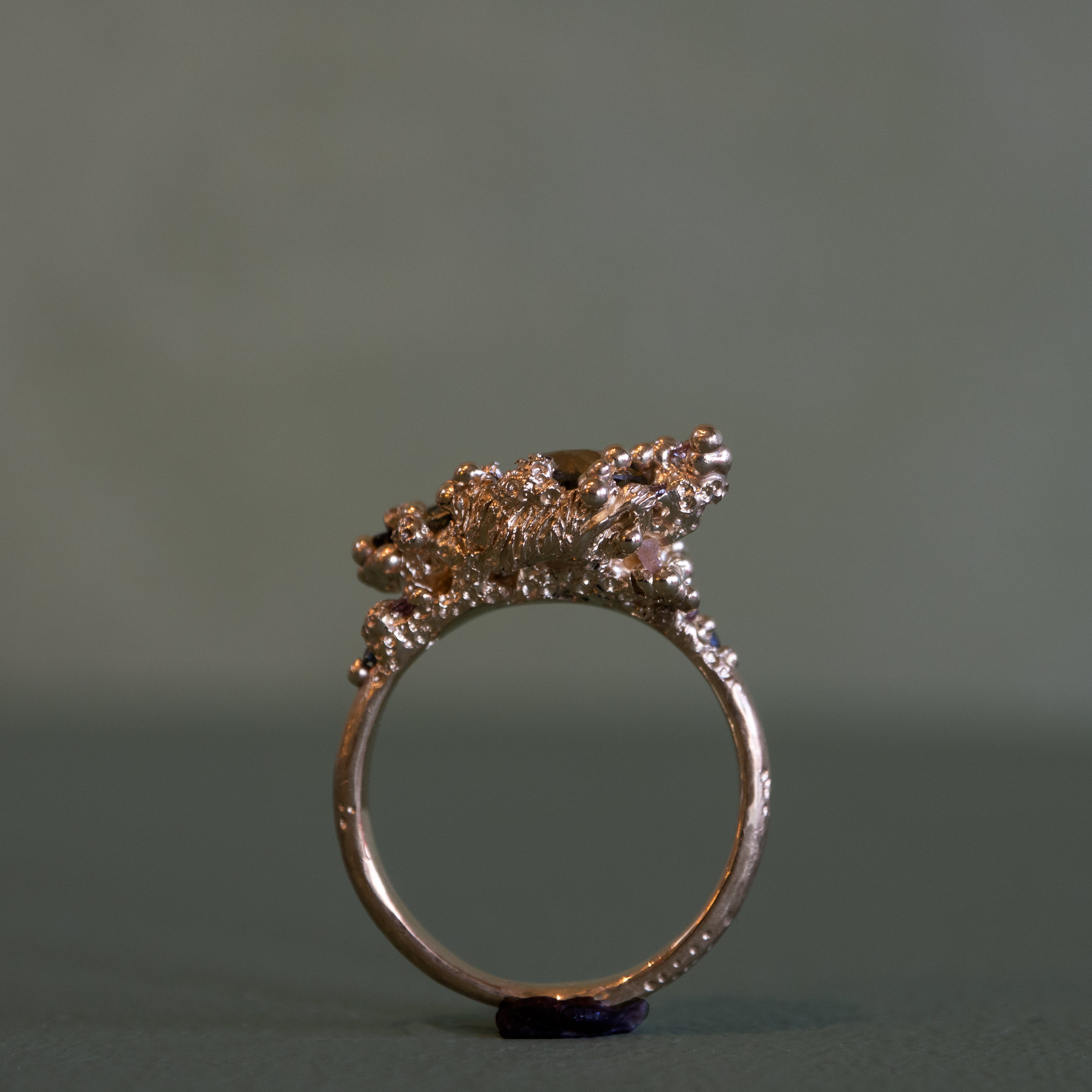 Sapphire Coral Reef Ring – Eloise Falkiner